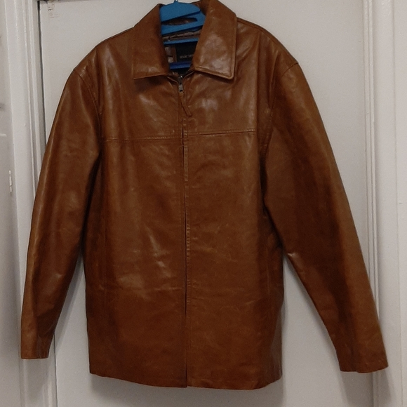 Andrew Marc | Jackets & Coats | Cmarc Andrew Leather Jacket Size L ...